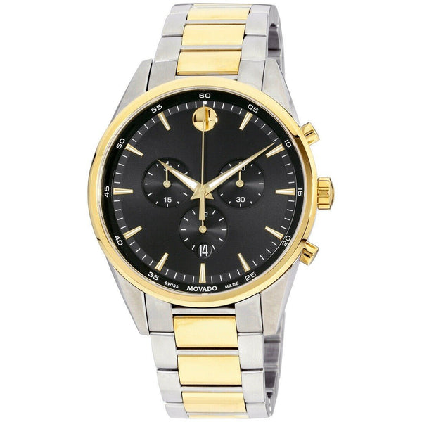 Movado Men's 0607249 Stratus Chronograph Two-Tone Stainless Steel Watch ...