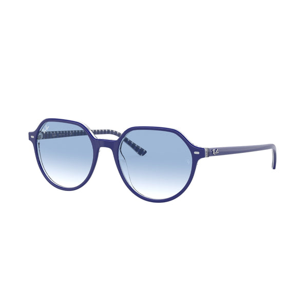 Ray-Ban Unisex Sunglasses Thalia Blue Clear Gradient Blue Plastic Plas ...