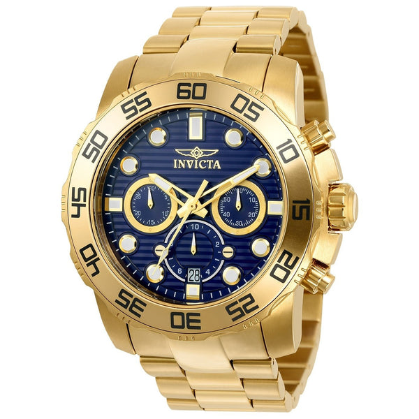 Invicta Men's 22228 Pro Diver Scuba Gold-Tone Stainless Steel Watch ...