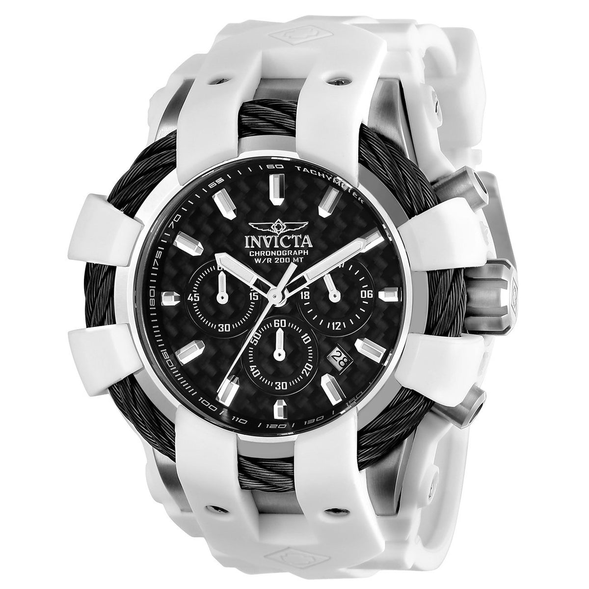 Invicta Men's 23856 Bolt White Polyurethane Watch - Bezali