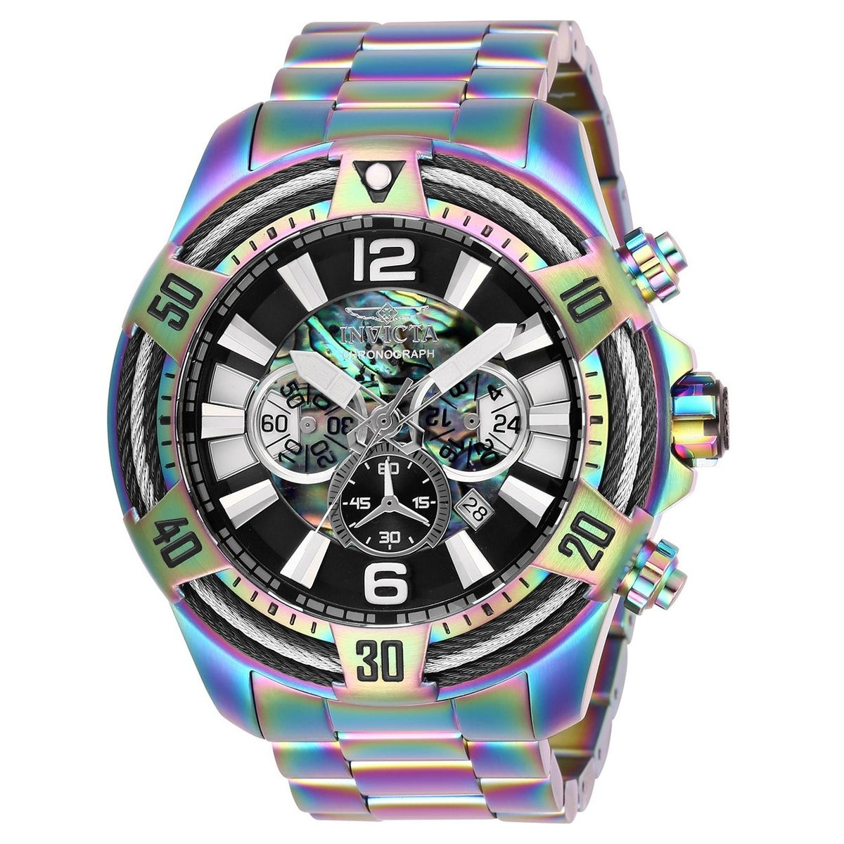 Invicta Men's 27271 Bolt Rainbow Stainless Steel Watch - Bezali