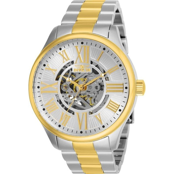 Invicta Men's 27557 Objet D Art Gold-Tone and Silver Stainless Steel W ...