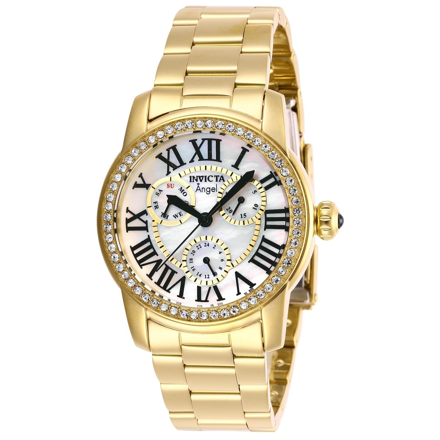 Invicta Women's 28472 Angel Gold-Tone Stainless Steel Watch - Bezali