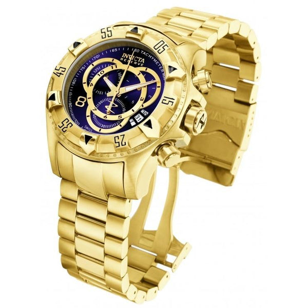 Invicta Men's 6469 Excursion Reserve Chronograph Gold-Tone Stainless S ...