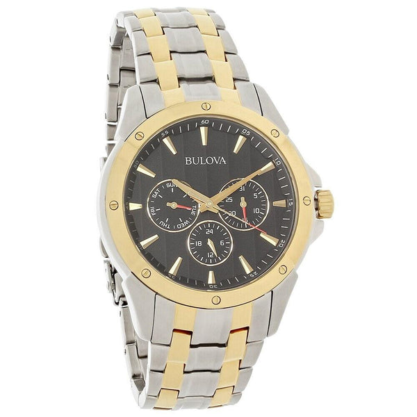 Bulova Men's 98C120 Classic Two-Tone Stainless Steel Watch - Bezali