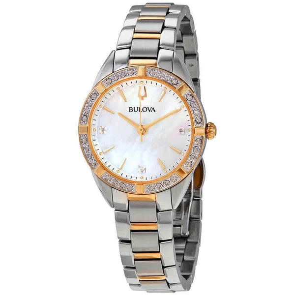Bulova Women's 98R263 Sutton Rose Gold-Tone Stainless Steel Watch - Bezali