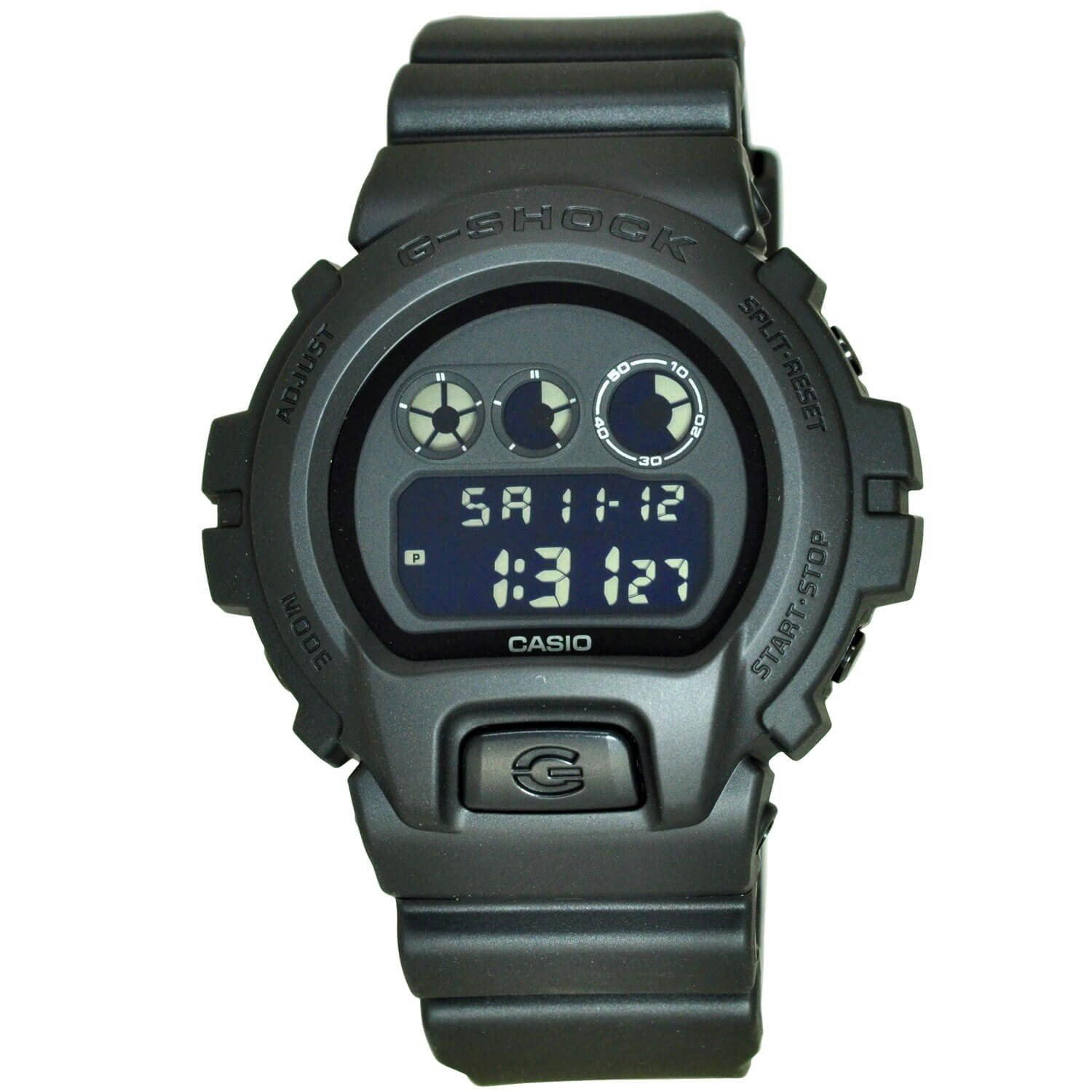 Casio Men's DW6900BB-1D G-Shock Black Resin Watch - Bezali