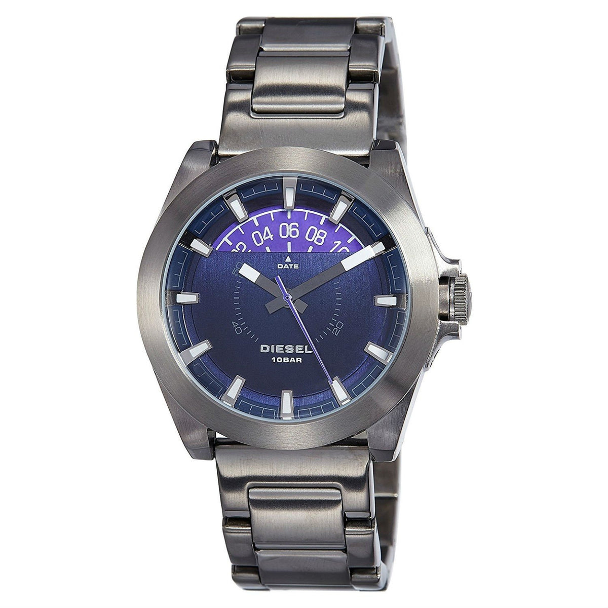 Diesel Men's DZ1698 Black Stainless Steel Watch - Bezali