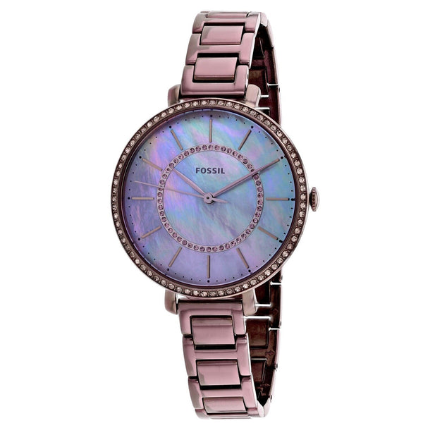 Fossil Women's ES4453 Jocelyn Purple Stainless Steel Watch - Bezali