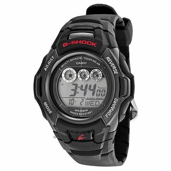 Casio Men's GWM530A-1 G-Shock Chronograph Black Resin Watch - Bezali