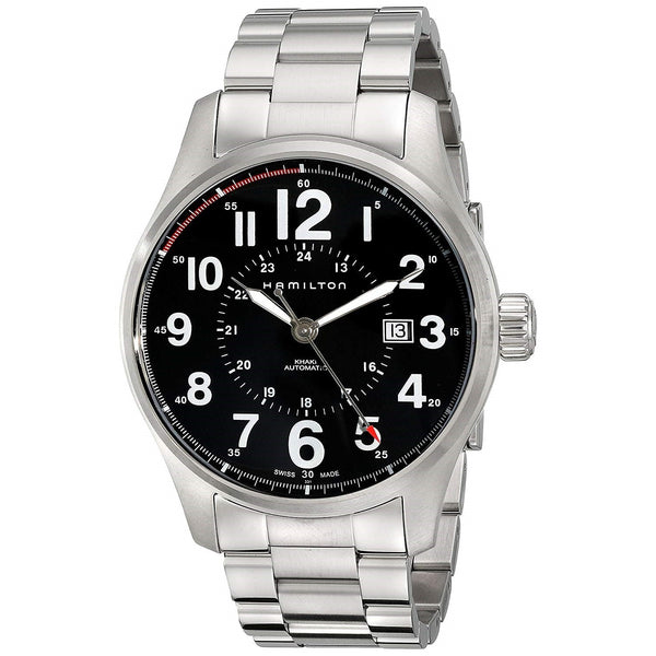 Hamilton Men's H70615133 Khaki Field Automatic Stainless Steel Watch ...