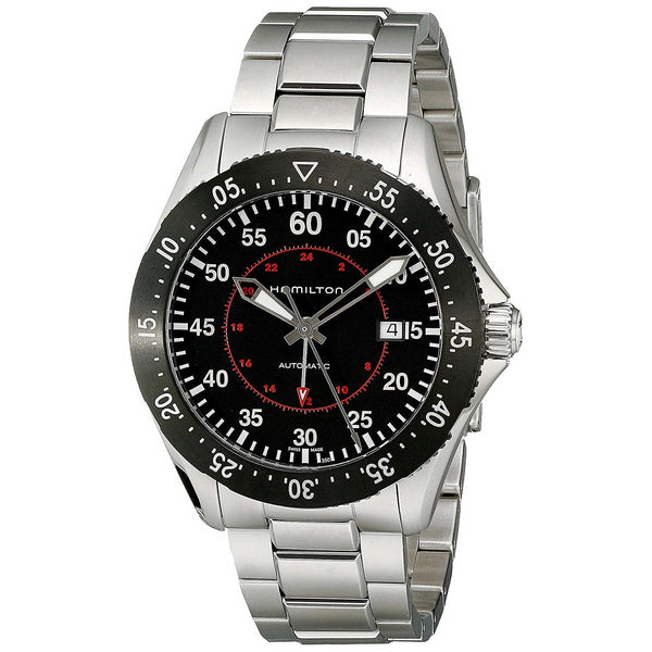 Hamilton Men's H76755135 Khaki Aviation Automatic Stainless Steel Watch ...