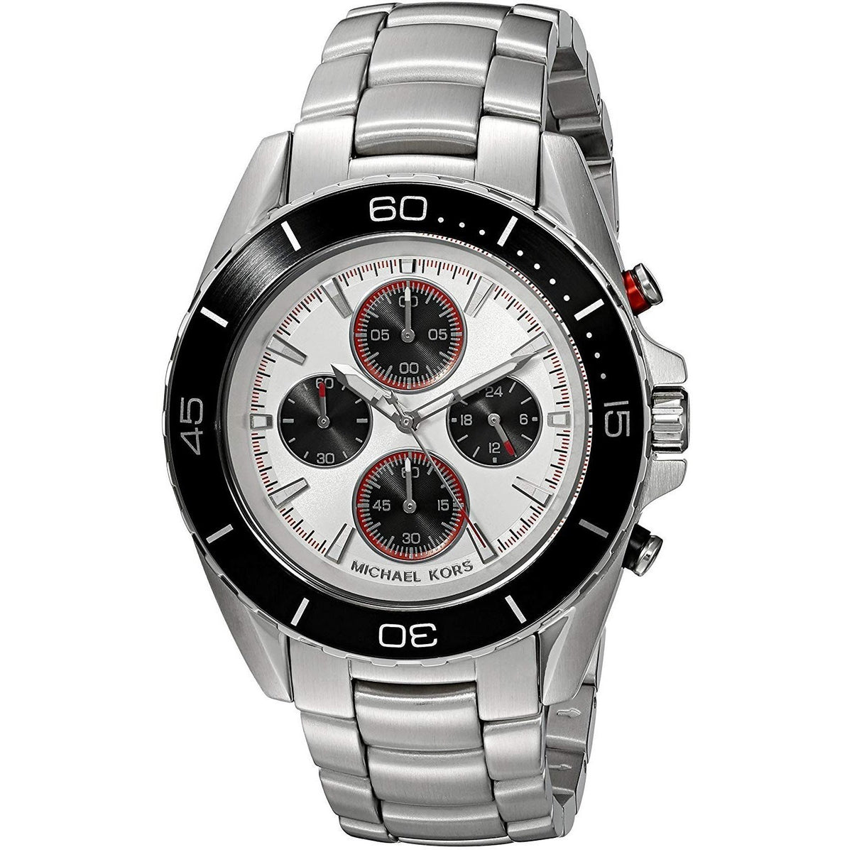 Michael Kors Women's MK8339 JetMaster Chronograph Stainless Steel Watc ...