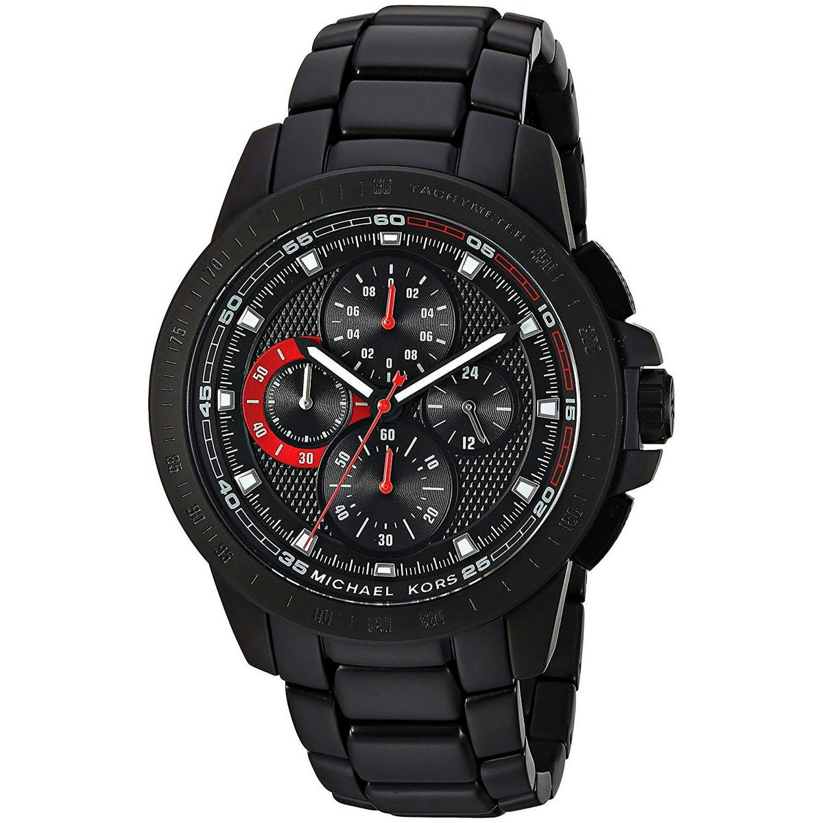 Michael Kors Men's MK8529 Ryker Chronograph Black Stainless Steel Watc ...