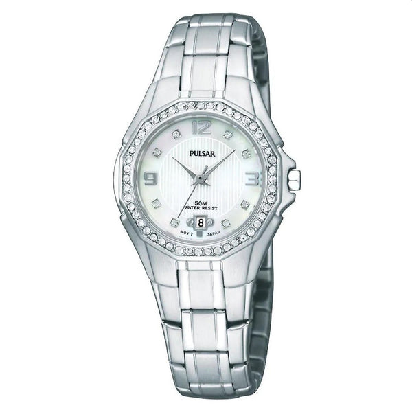 Pulsar Pulsar Women's PXT797 Silver Stainless Steel Watch - Bezali