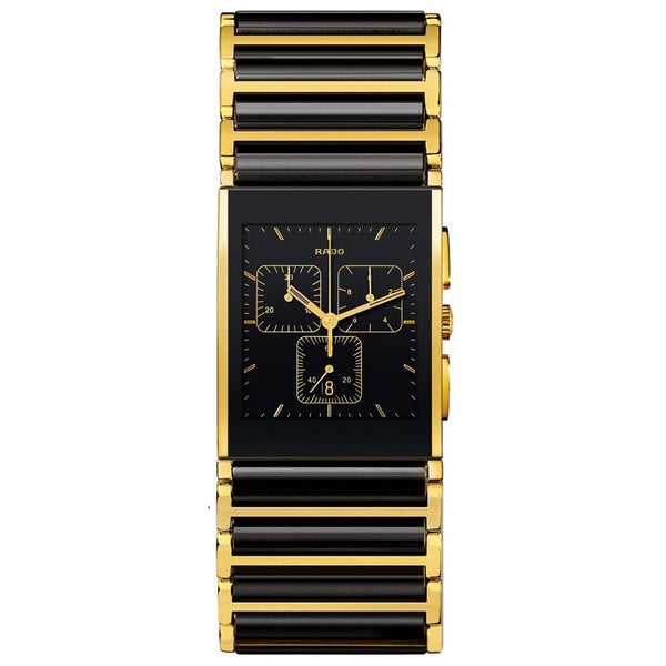 Rado Men's R20851162 Integral Chronograph Two-Tone Ceramic Watch - Bezali