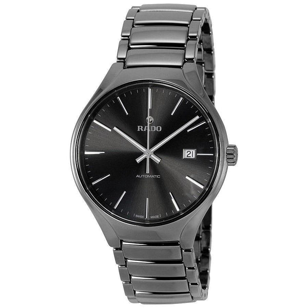 Rado Men's R27057102 True Plasma Automatic Black Ceramic Watch - Bezali