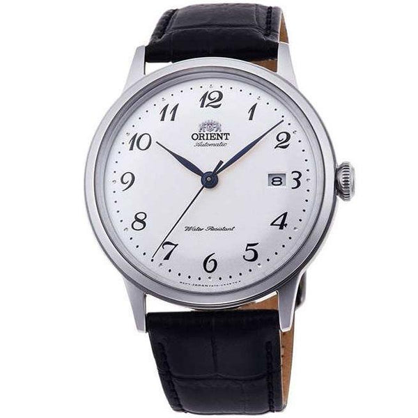 Orient Men's RA-AC0003S Classic Automatic Black Leather Watch - Bezali