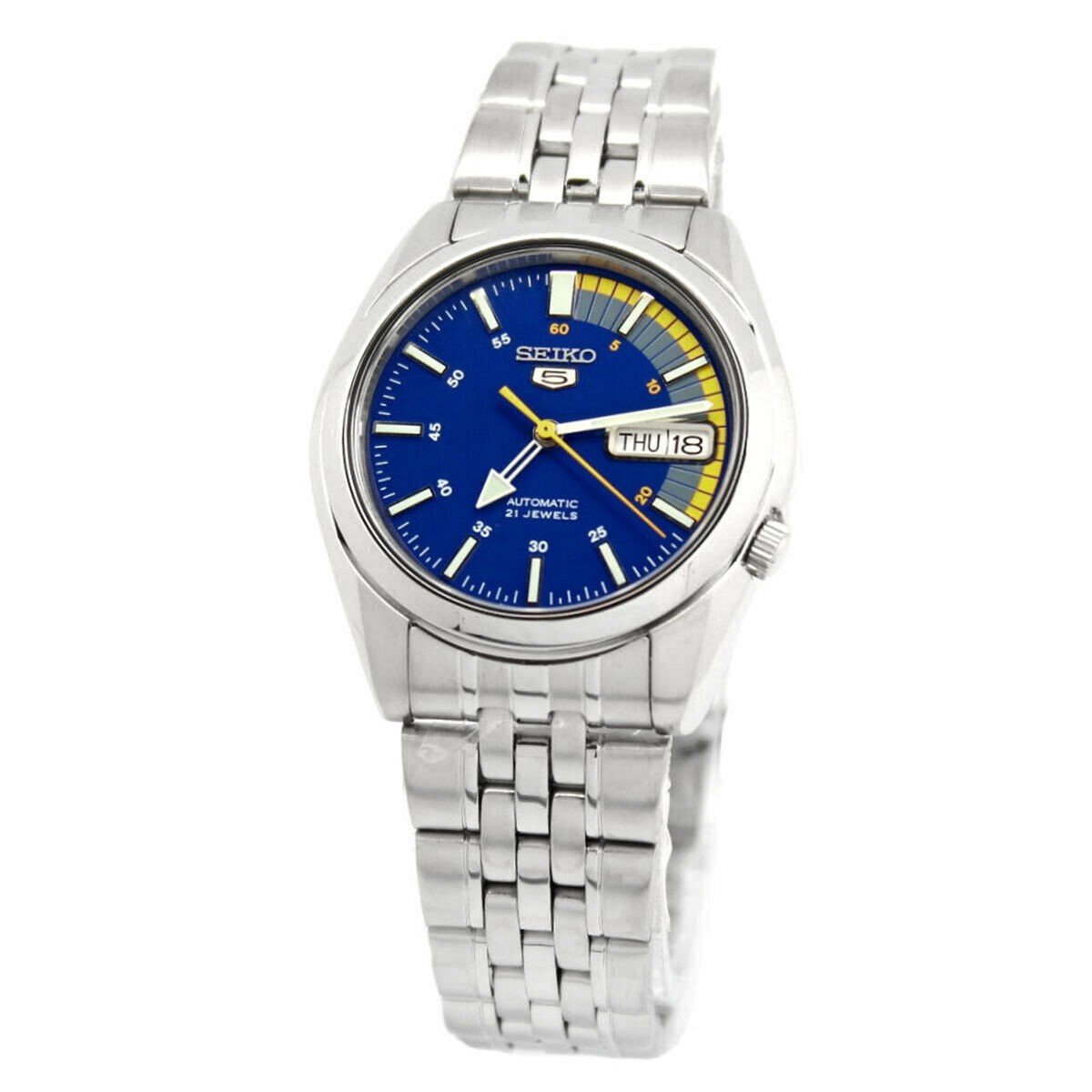 Seiko Men's SNK371 Seiko 5 Stainless Steel Watch - Bezali