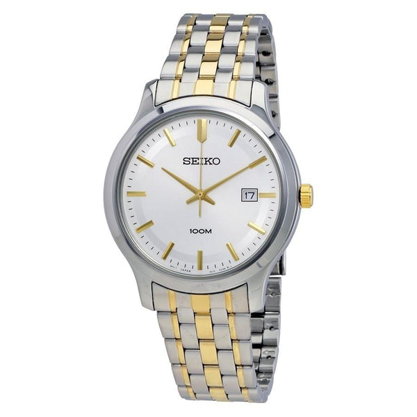 Seiko Men's SUR147 Seiko Quartz Two-Tone Stainless Steel Watch - Bezali