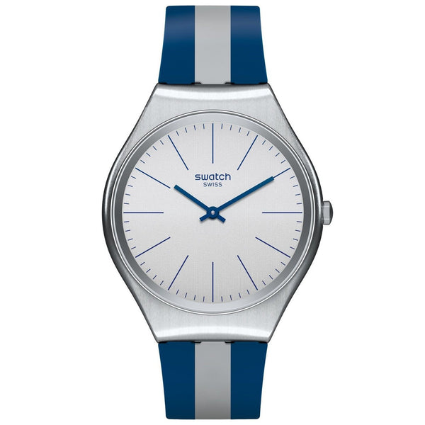 Swatch Men's SYXS107 Skinspring Two-Tone Silicone Watch - Bezali