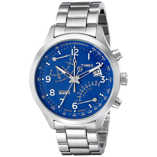 Timex Men's TW2P60600 Intelligent Chronograph Stainless Steel Watch ...