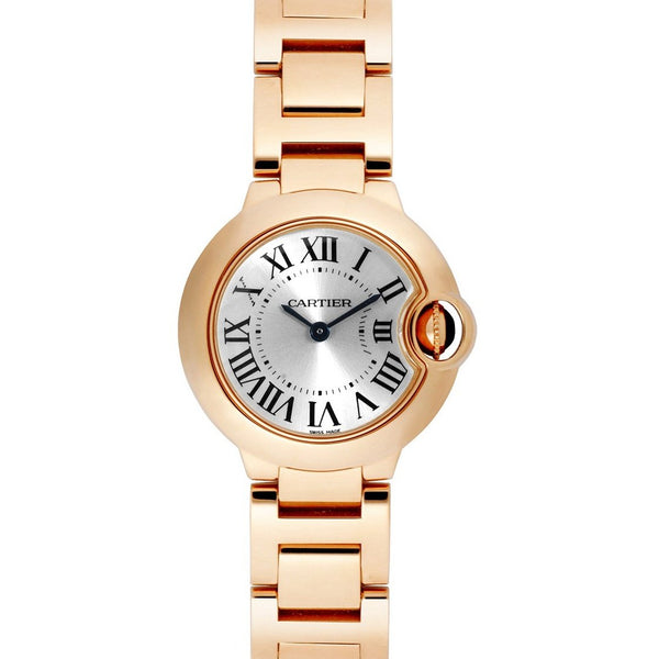 Cartier Women's W69002Z2 Ballon Bleu Rose Gold-Tone Stainless Steel ...