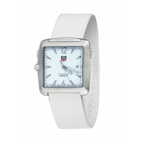 Tag Heuer Women's WAE1117.FT6008 Golf White Silicon Watch - Bezali
