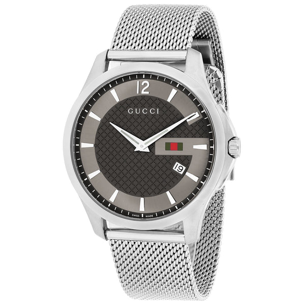Gucci Men's YA126315 G-Timeless Stainless Steel Watch - Bezali
